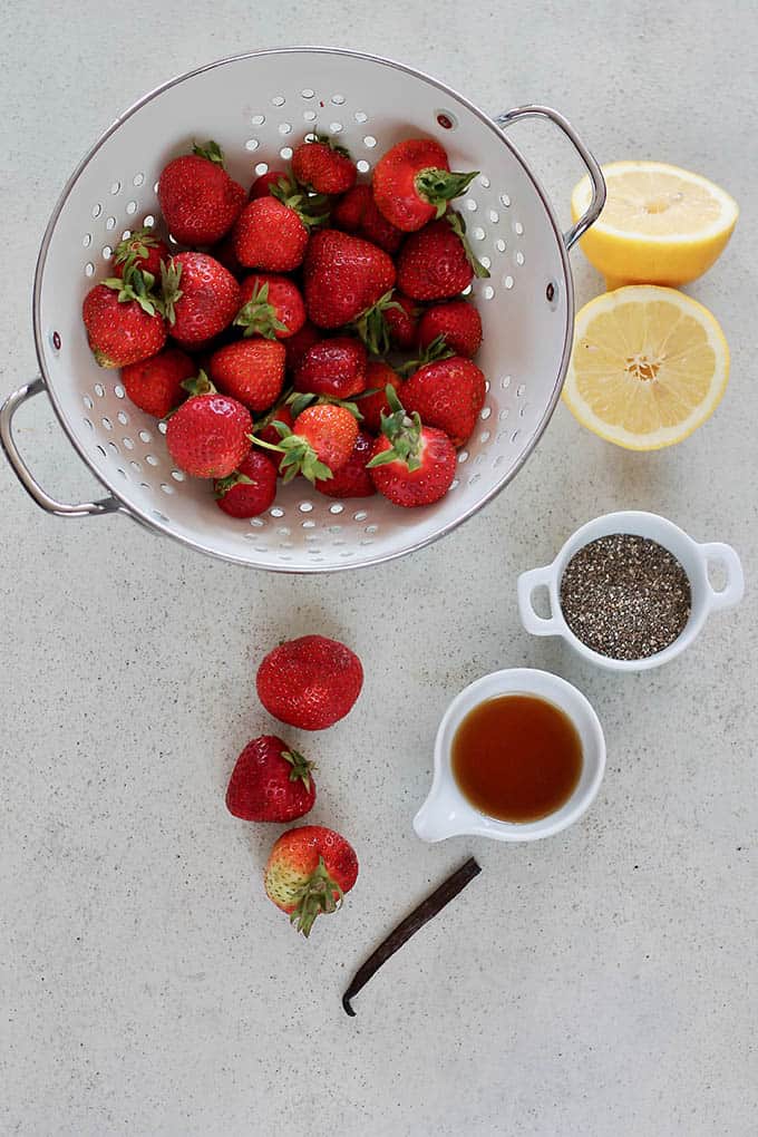 Strawberry Chia Jam - Hey Nutrition Lady