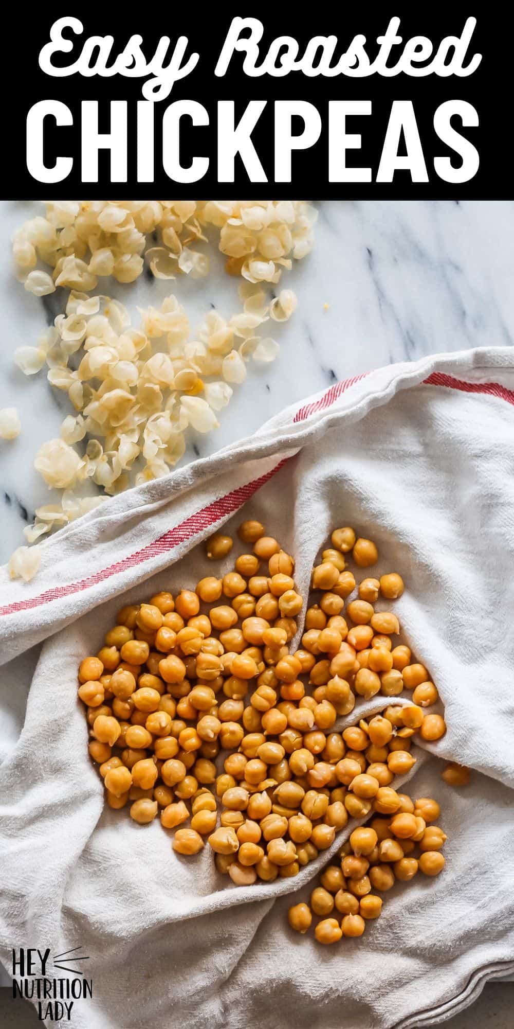 Roasted Chickpeas - Extra Crispy Recipe - Hey Nutrition Lady